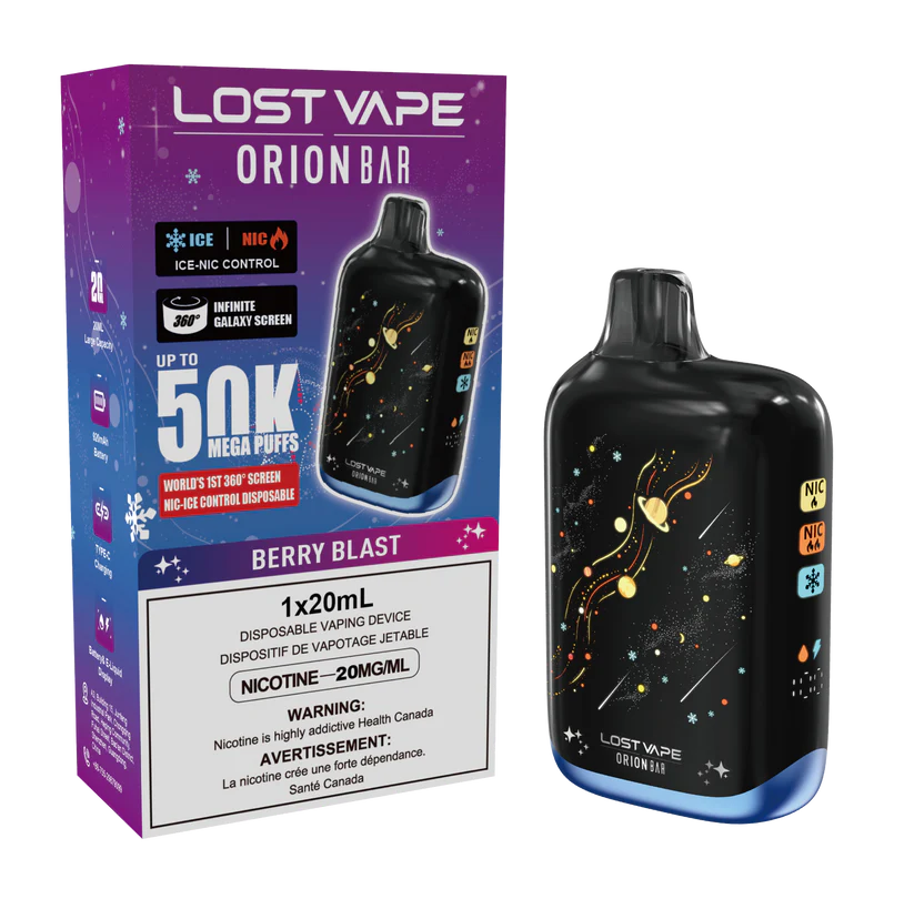 Lost Vape Orion Bar 50K - Berry Blast – Vape Express Canada