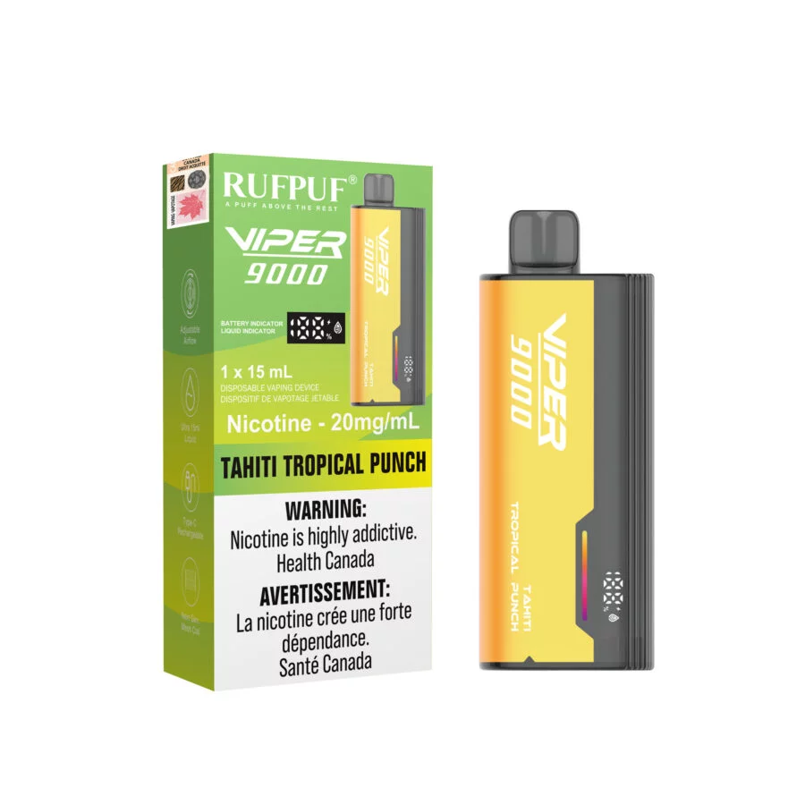 Viper 9000 - Tahiti Tropical Punch – Vape Express Canada